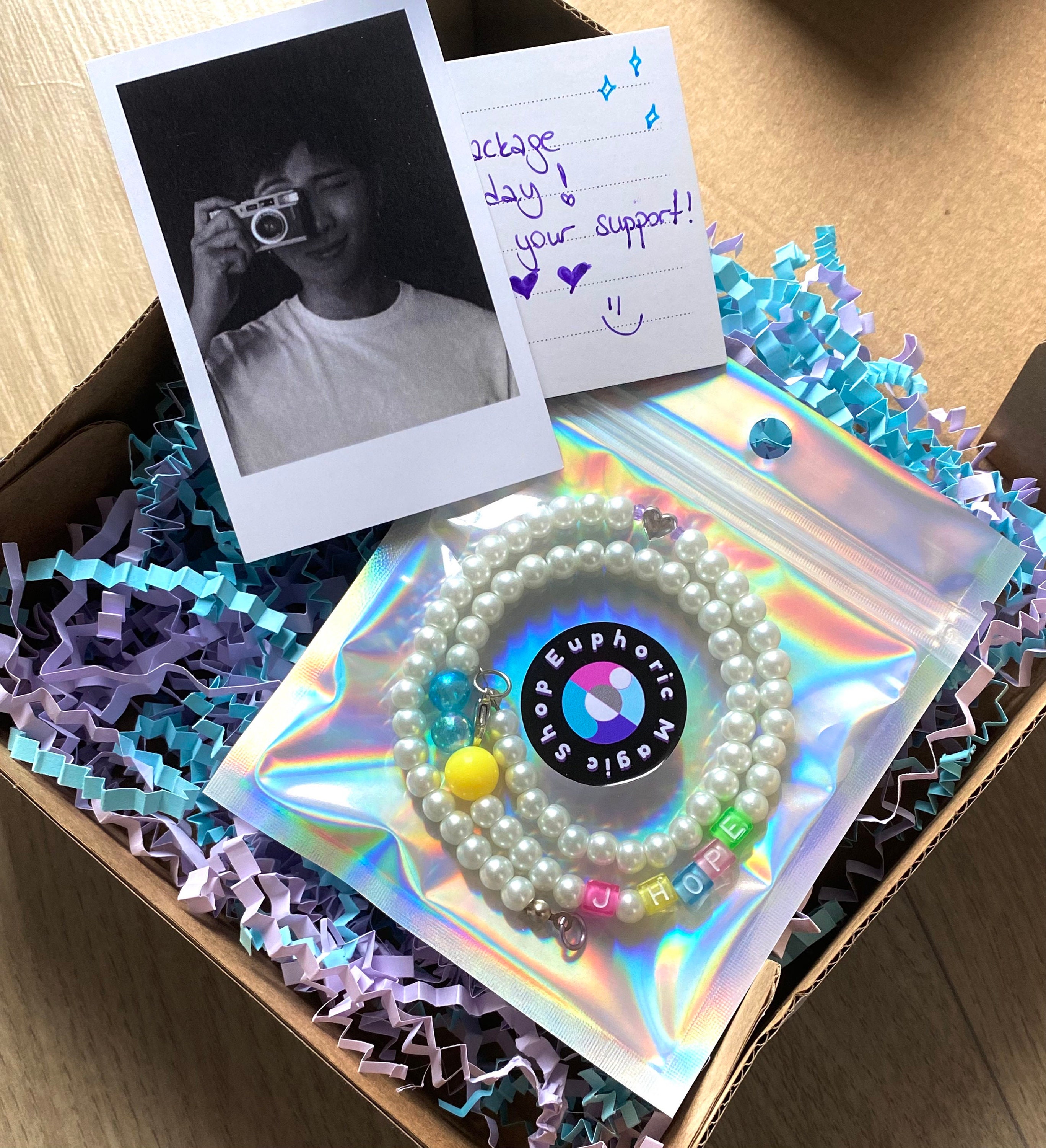 J-hope Beaded Necklace Ptd D-3 Live BTS Hobicore Bangtan ARMY - Etsy