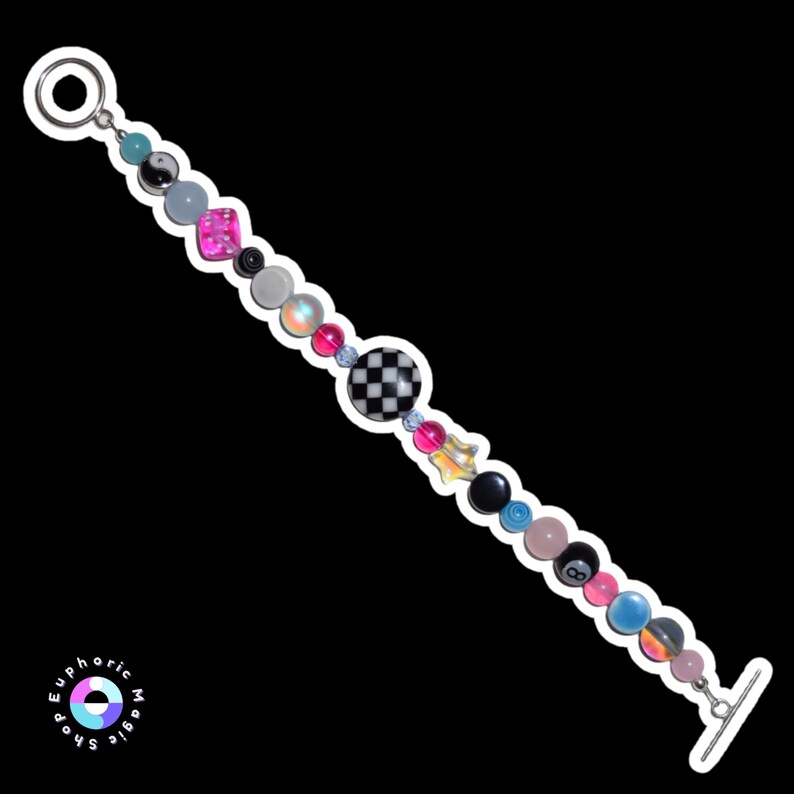 J-hope Beaded Bracelet Jack in the Box Inspired One of One Mismatched ...