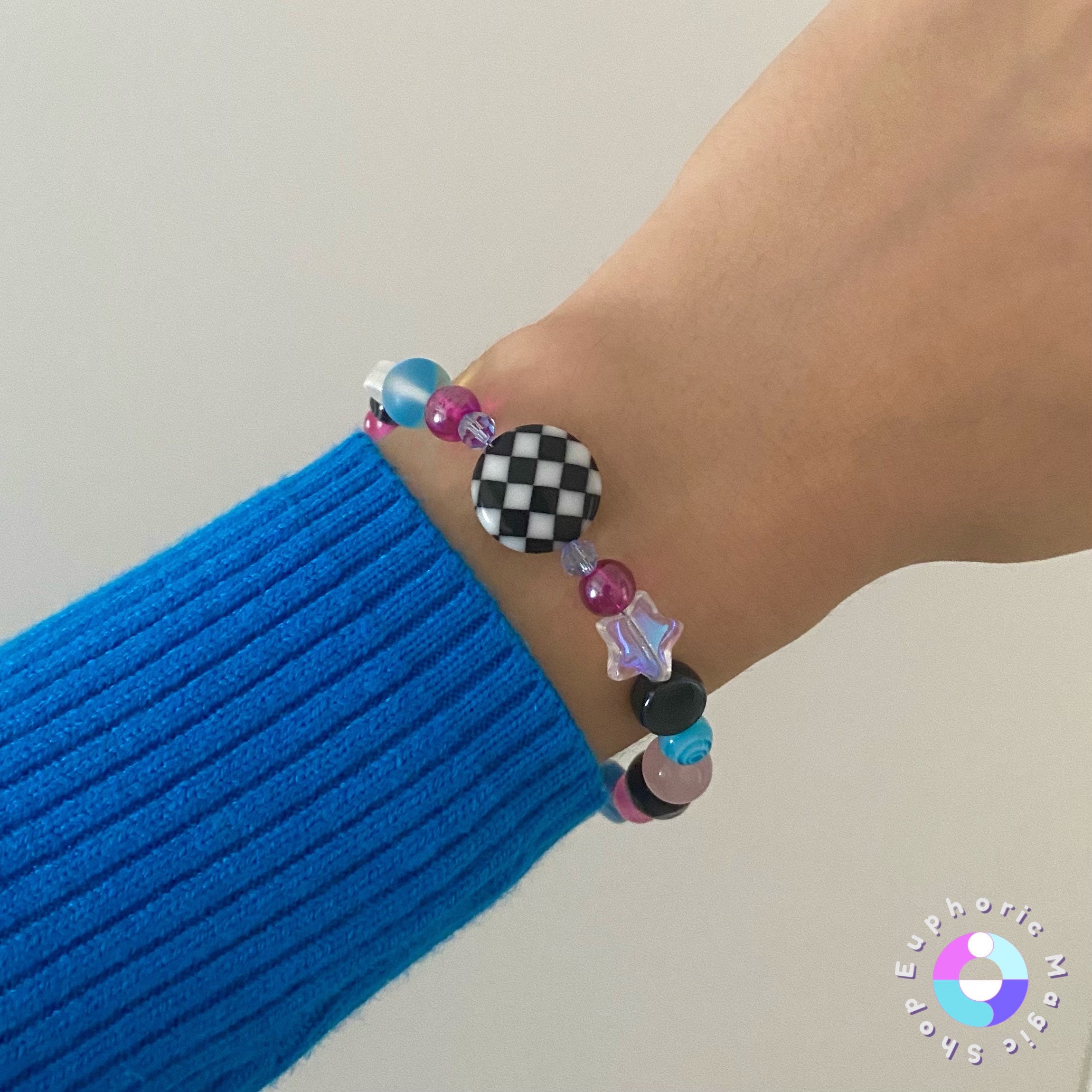 J-hope Beaded Bracelet Jack in the Box Inspired One of One Mismatched ...