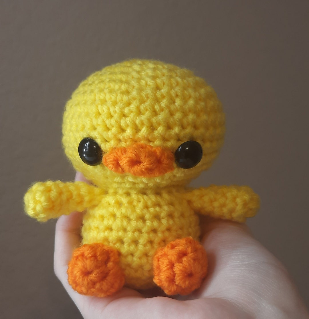 Little Duck Amigurumi Plush Toy - Etsy