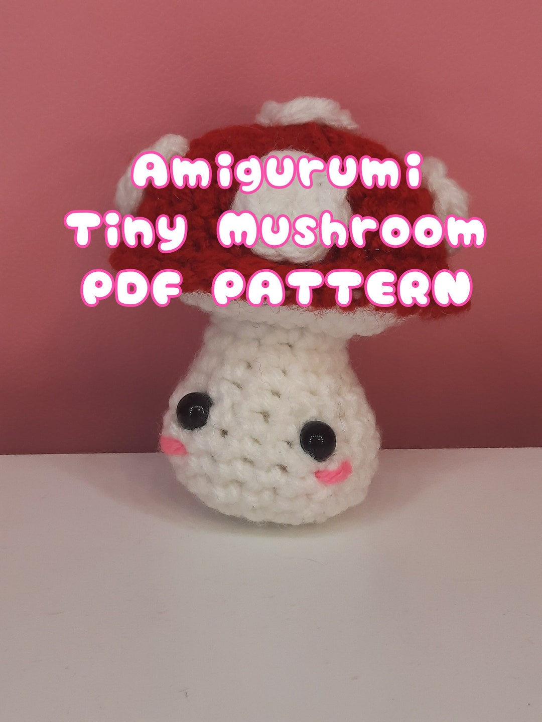 Amigurumi Tiny Mushroom PATTERN PDF File - Etsy