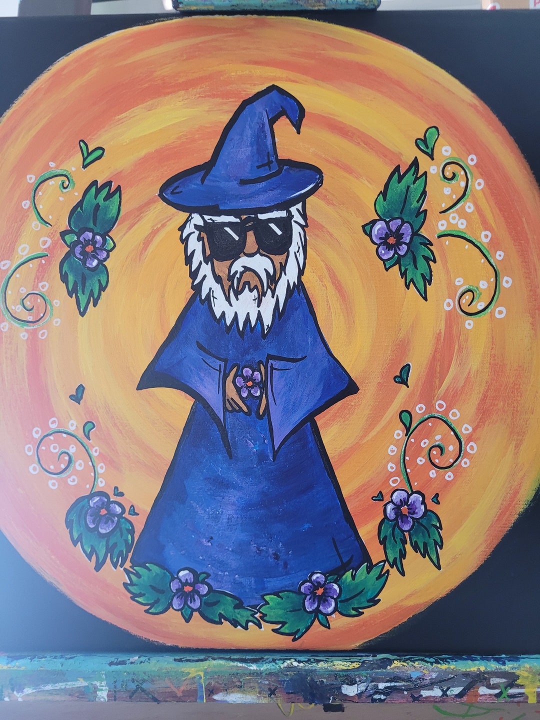 Wizard, Traditional Tattoo Style - Etsy