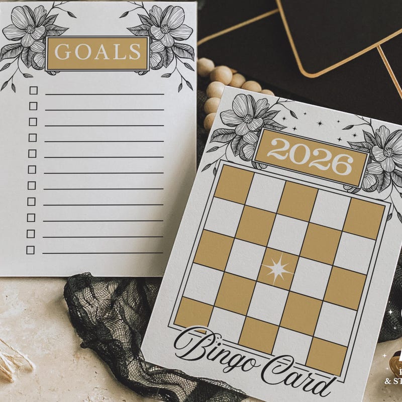 Bingo 2026 Card - Etsy UK