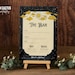 Bar Menu Celestial Wedding Bar Menu Sign Template, Sun, Moon, Stars ...