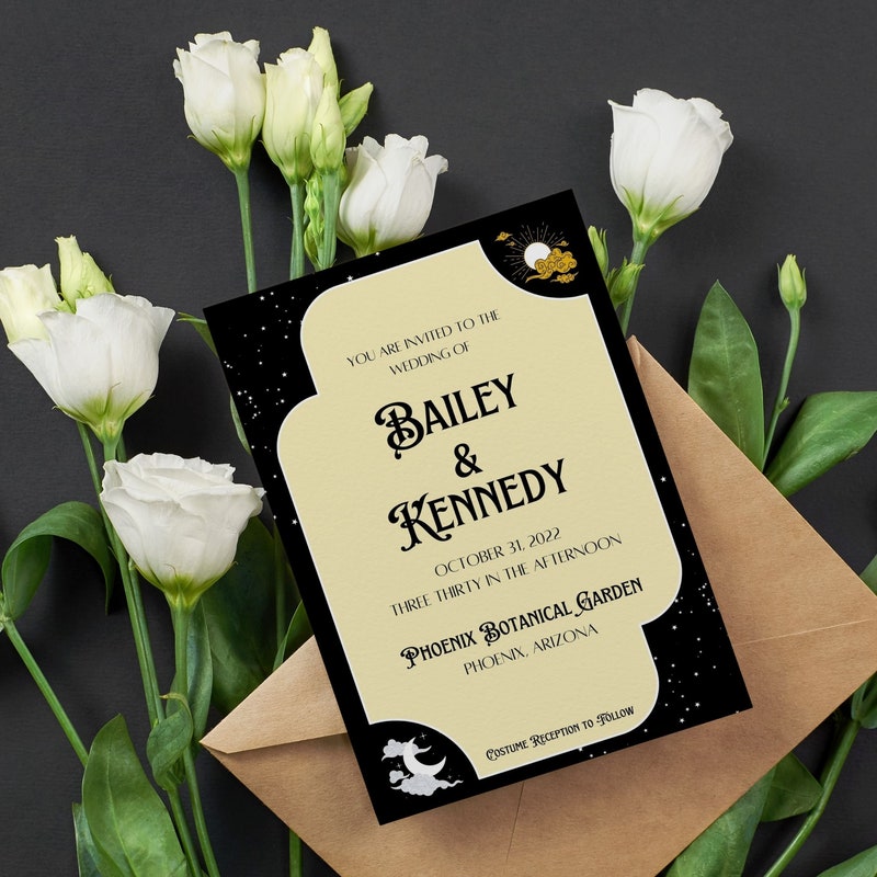 Unique Wedding Invite - Etsy