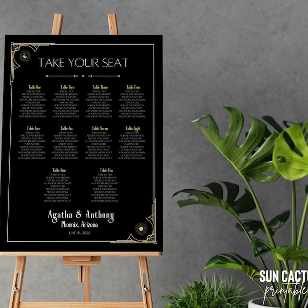 Art Deco Chart - Etsy