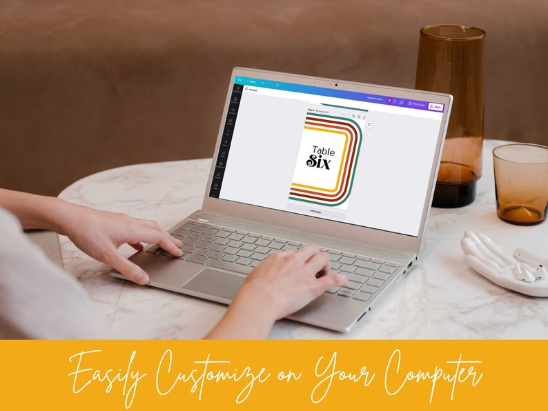 Printable Retro Table Numbers Template Unique and Fun Table - Etsy