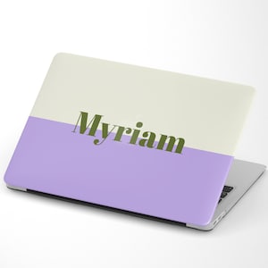 Monogram MacBook Air M2 Case | Personalized Name MacBook Pro Case ...
