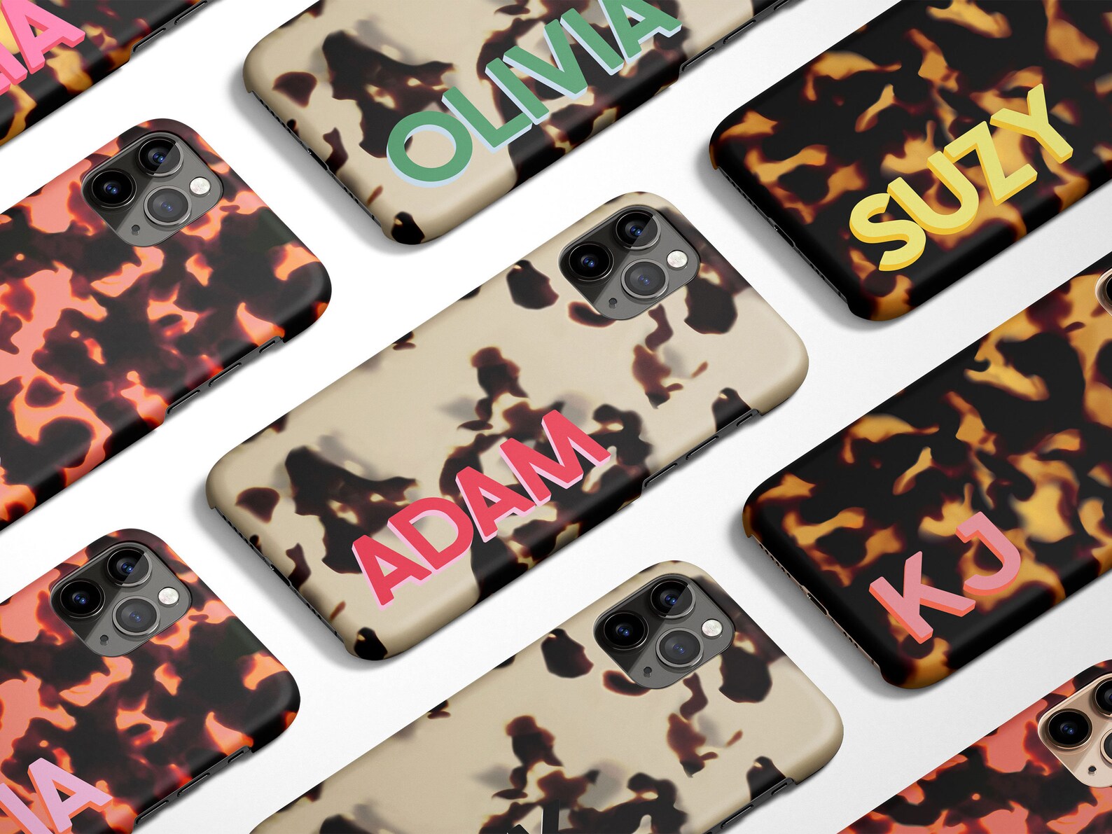 Personalized Iphone 14 Case Side Corner Monogram Iphone 14 - Etsy