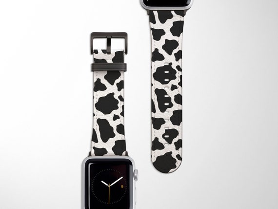 Cow Pattern Watch Band Apple Watch Strap Dalmatian Cheetah - Etsy