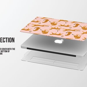 Nude Leopard MacBook Air M2 Case | Animal Print MacBook Pro Case | Pink ...