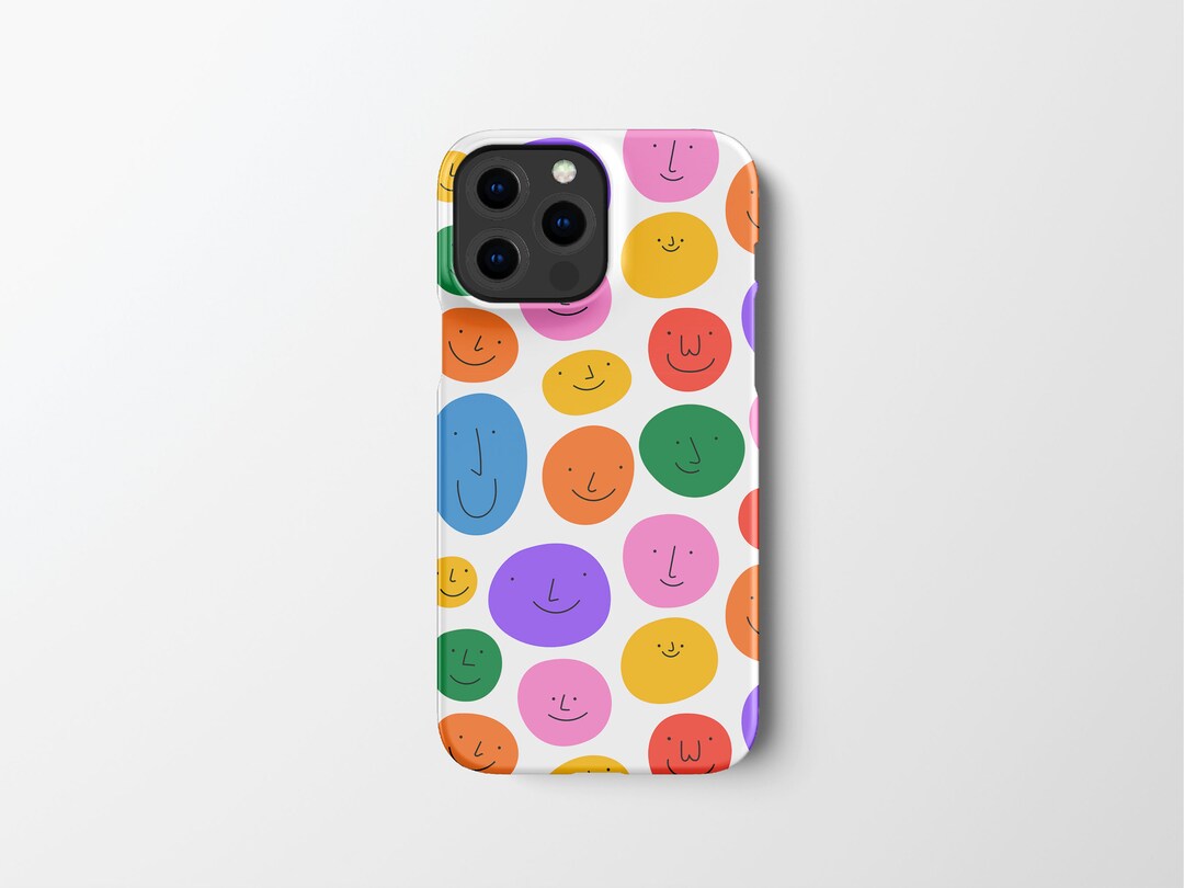 Smiley Face Phone Case | iPhone 13 12 11 Xr Xs Pro Plus Max Case ...