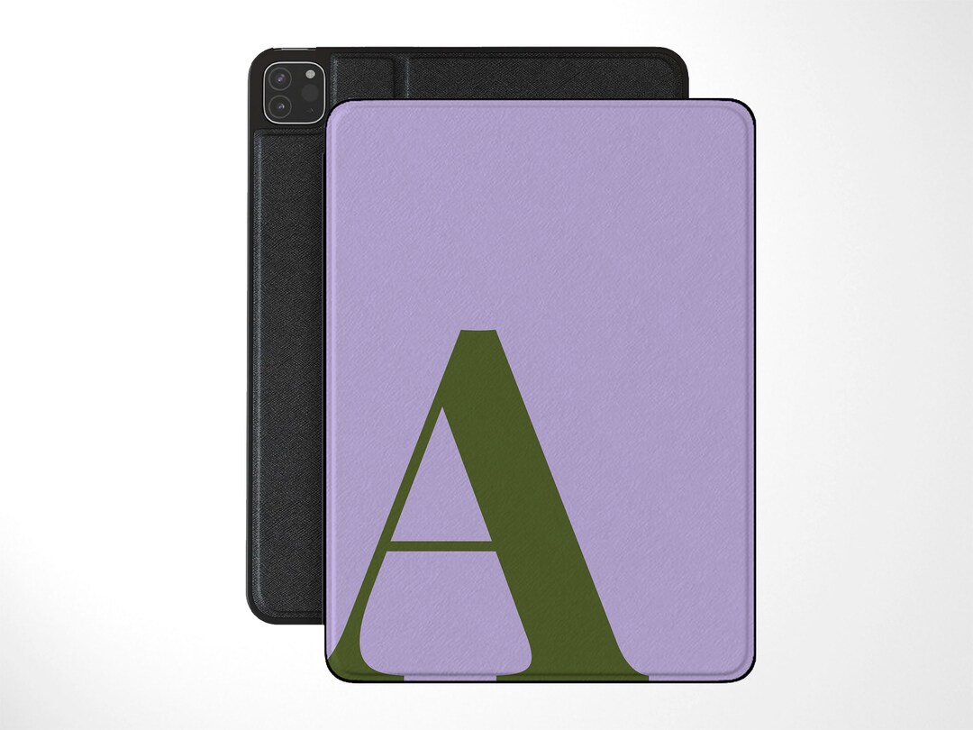 Custom Monogram iPad Folio Case | Personalized Initial iPad Case | iPad ...