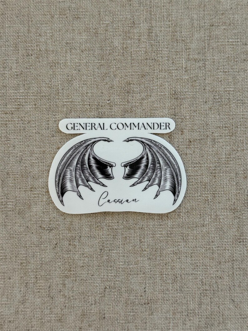 ACOTAR Inspired Minimalist Sticker - Bat Boys (rhysand, Cassian, Azriel ...
