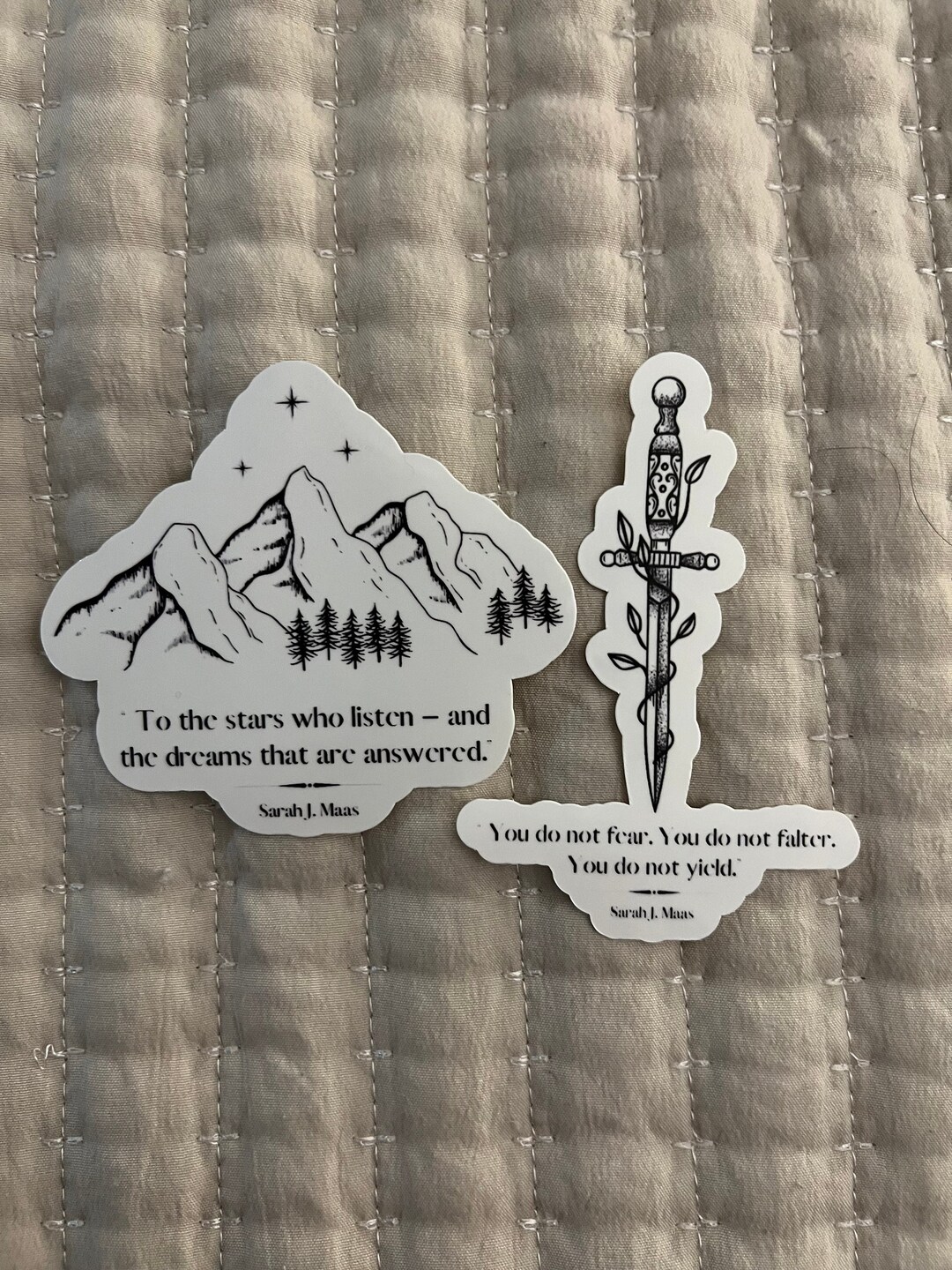 ACOTAR Inspired Minimalist Sticker Set - Etsy