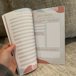 My Bitch Book A Therapeutic Stress Relief Journal, Self Help Journal ...