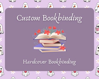 Custom Book Re-binding - Etsy