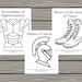 Armor of God Coloring Pages, Sunday School, Armor of God Craft, Sunday ...