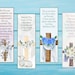 Christian Easter Bookmarks, Religious Easter Bookmarks, Scripture ...