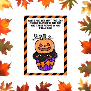 Christian Halloween Gift Tags, Printable Trick or Treat, Halloween ...