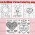 12 Bible Verse Coloring Pages, Love is Coloring Pages, Heart Coloring ...