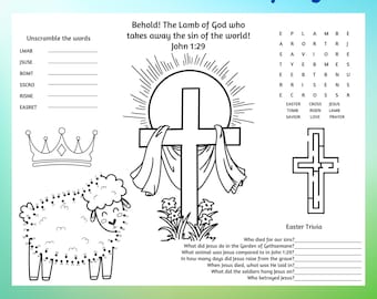 Christian Easter Activities, Sunday School Easter Activity, Easter ...