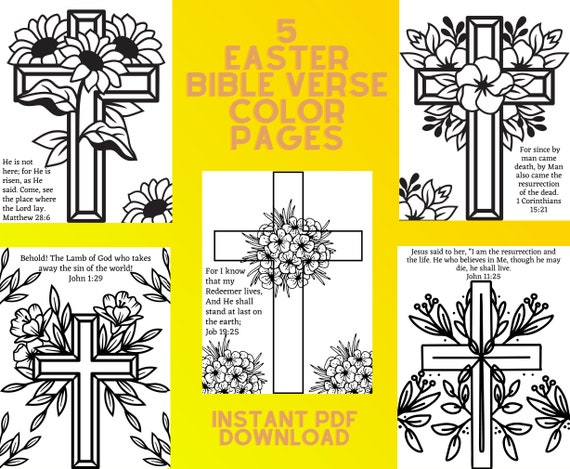 29 Jesus Cross Coloring Pages