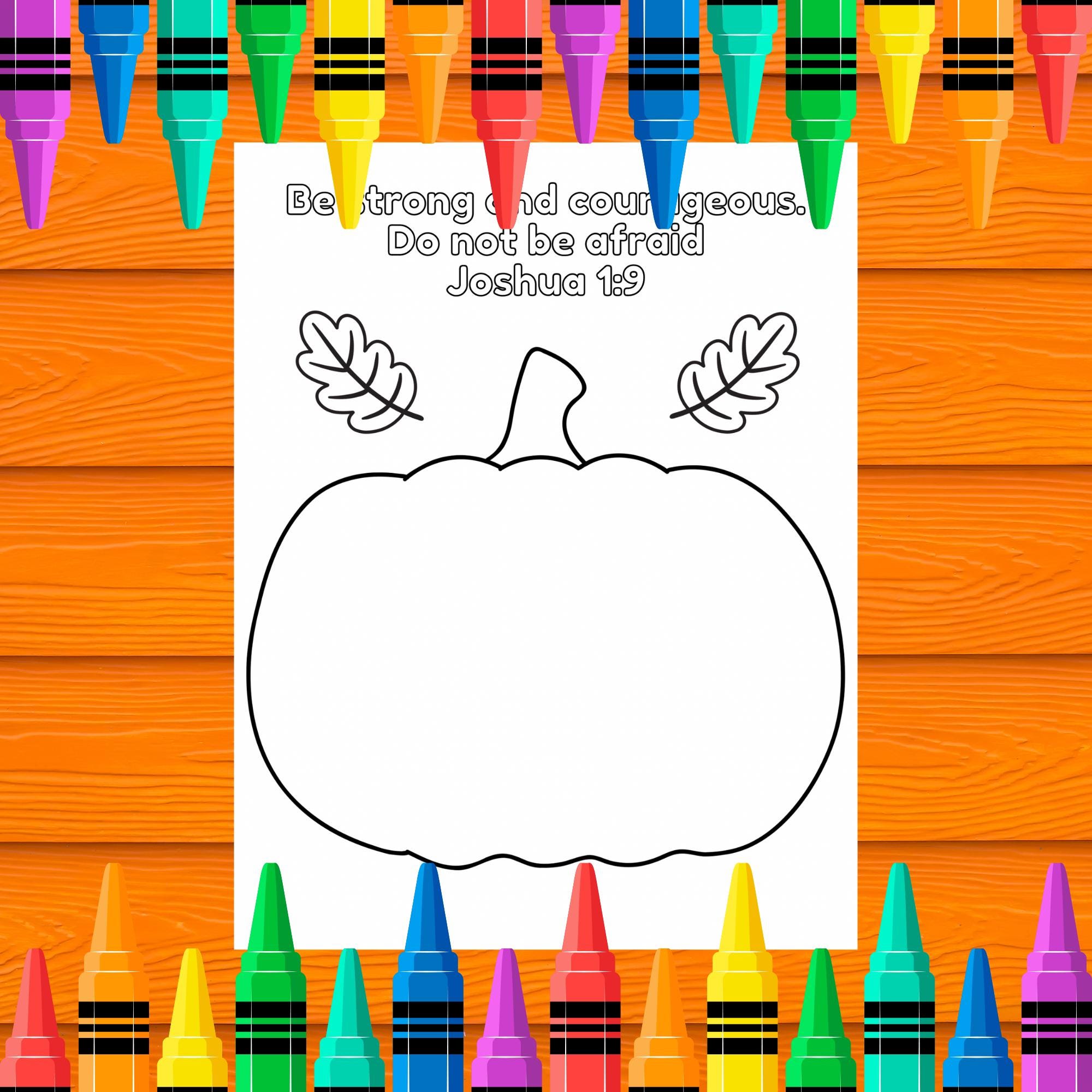 Christian Halloween Craft, Halloween Sunday School Craft, Decorate a ...