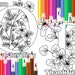 ABC Affirmation Coloring Pages, Printable Adult Coloring Pages ...