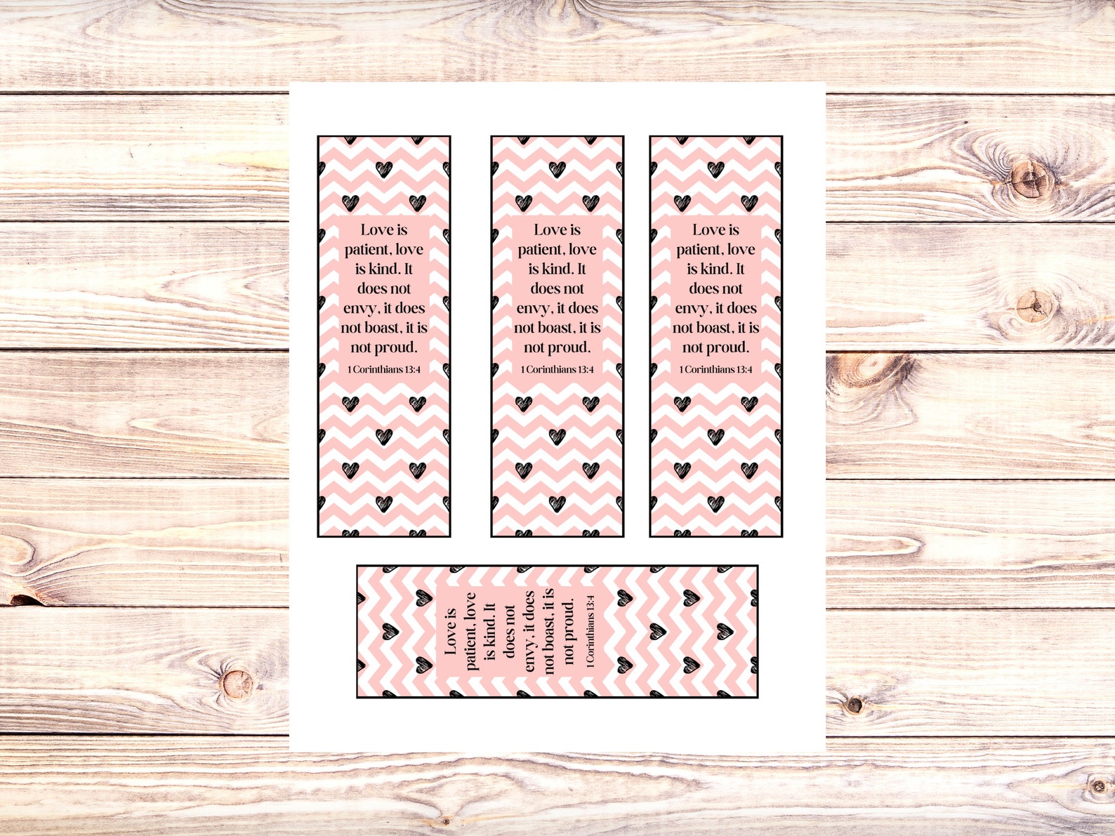 Like Cards for Valentines, Love Bookmarks, Christian Bookmarks ...