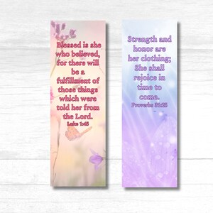 8 Godly Woman Bookmarks, Christian Faith Bookmarks, Christian Mothers ...
