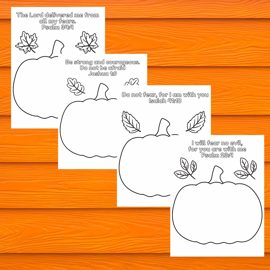 Christian Halloween Craft, Halloween Sunday School Craft, Decorate a ...