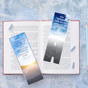 Romans Road Bookmark, Scripture Card, Romans Road Printable, Bible ...