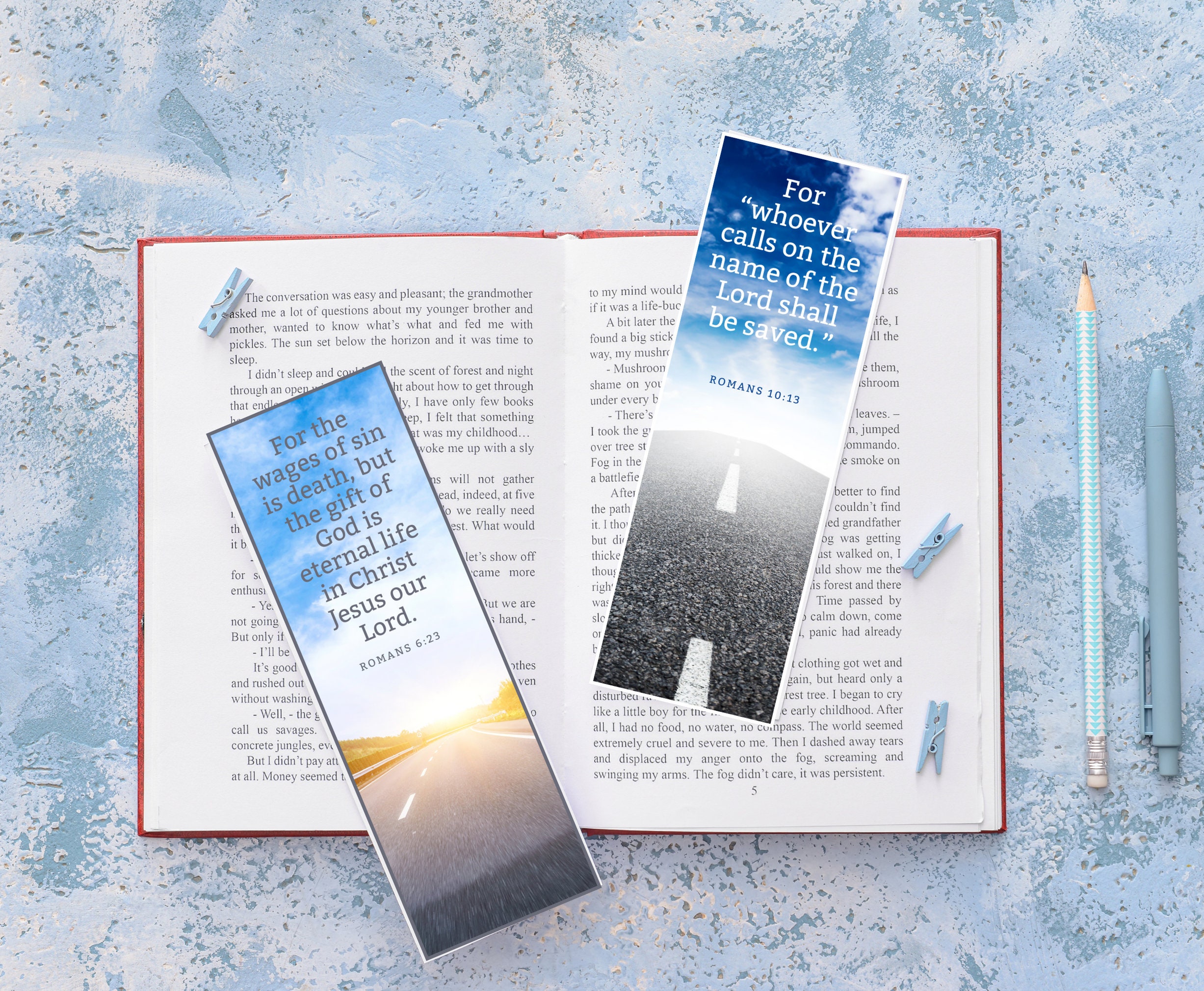 Romans Road Bookmark, Scripture Card, Romans Road Printable, Bible ...