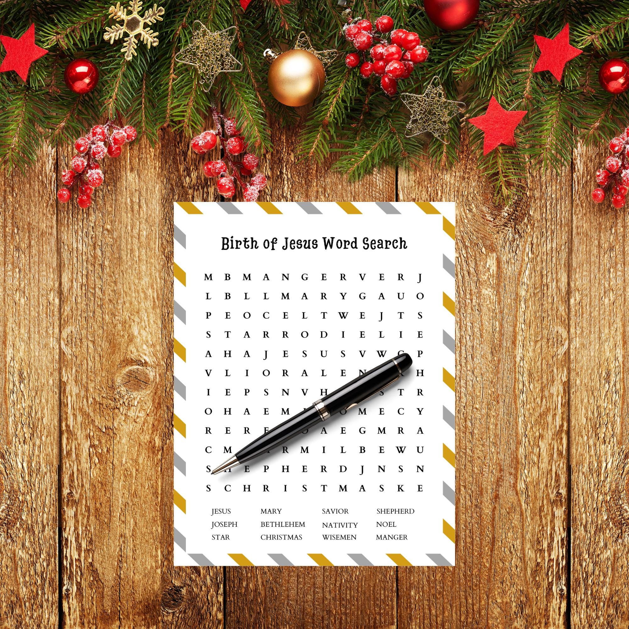 Christmas Bible Activity, Christmas Sunday School Printables, Christian ...