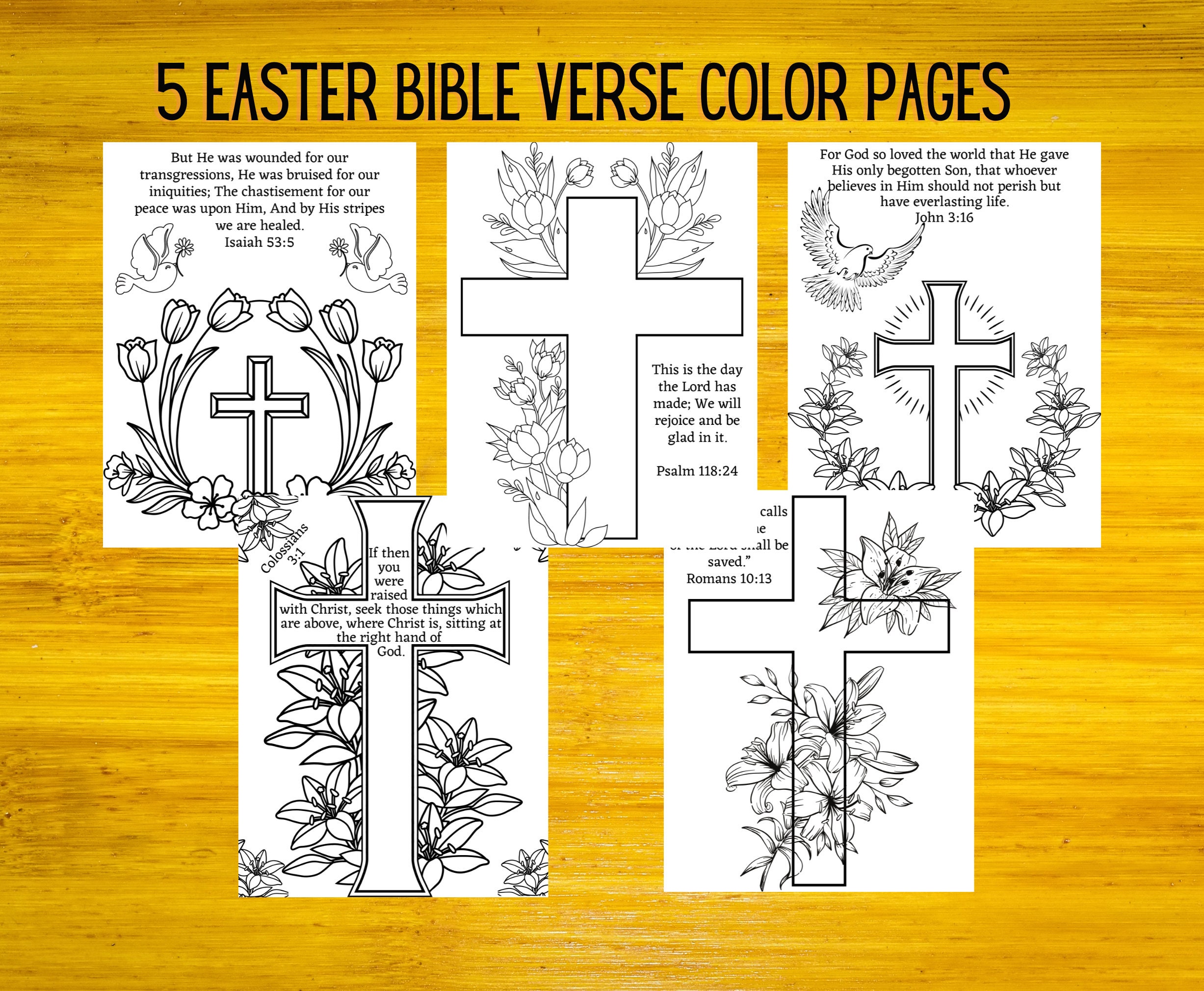 Resurrection Bible Verse Coloring, Christian Activities Pages, Bible ...