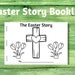 Easter Story Printable, Sunday School Craft, Easter Story Coloring ...