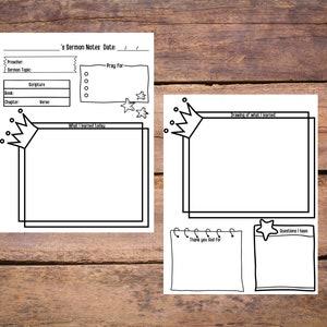 Sermon Notes for Kids, Sermon Notes for Boys, Sermon Notes for Girls ...