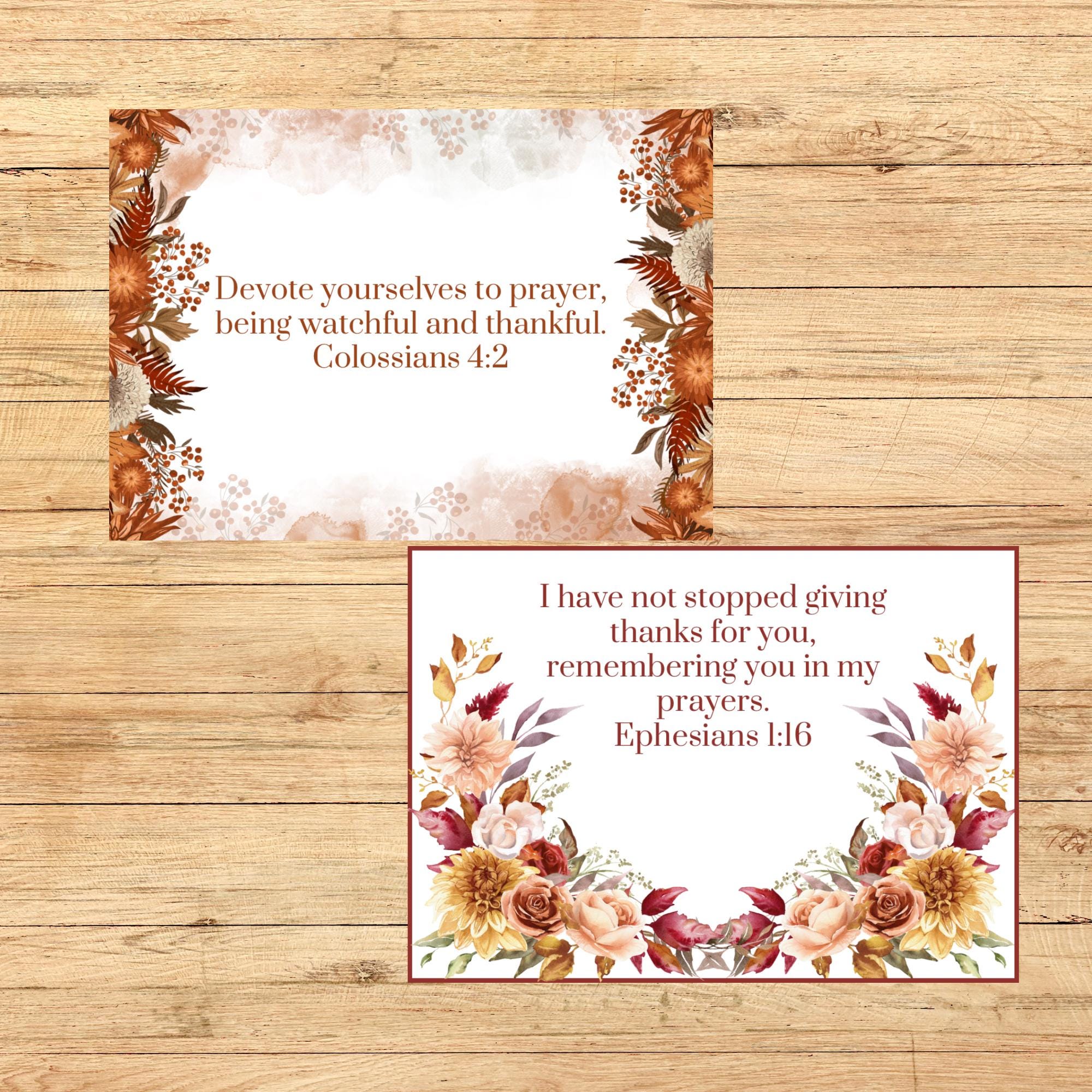 Thanksgiving Scripture Cards, Scripture Memory Cards, Bible Verse Cards ...