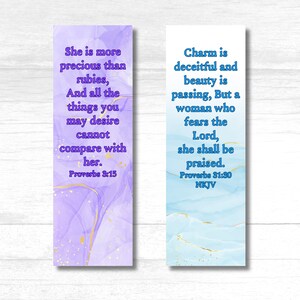 8 Godly Woman Bookmarks, Christian Faith Bookmarks, Christian Mothers ...