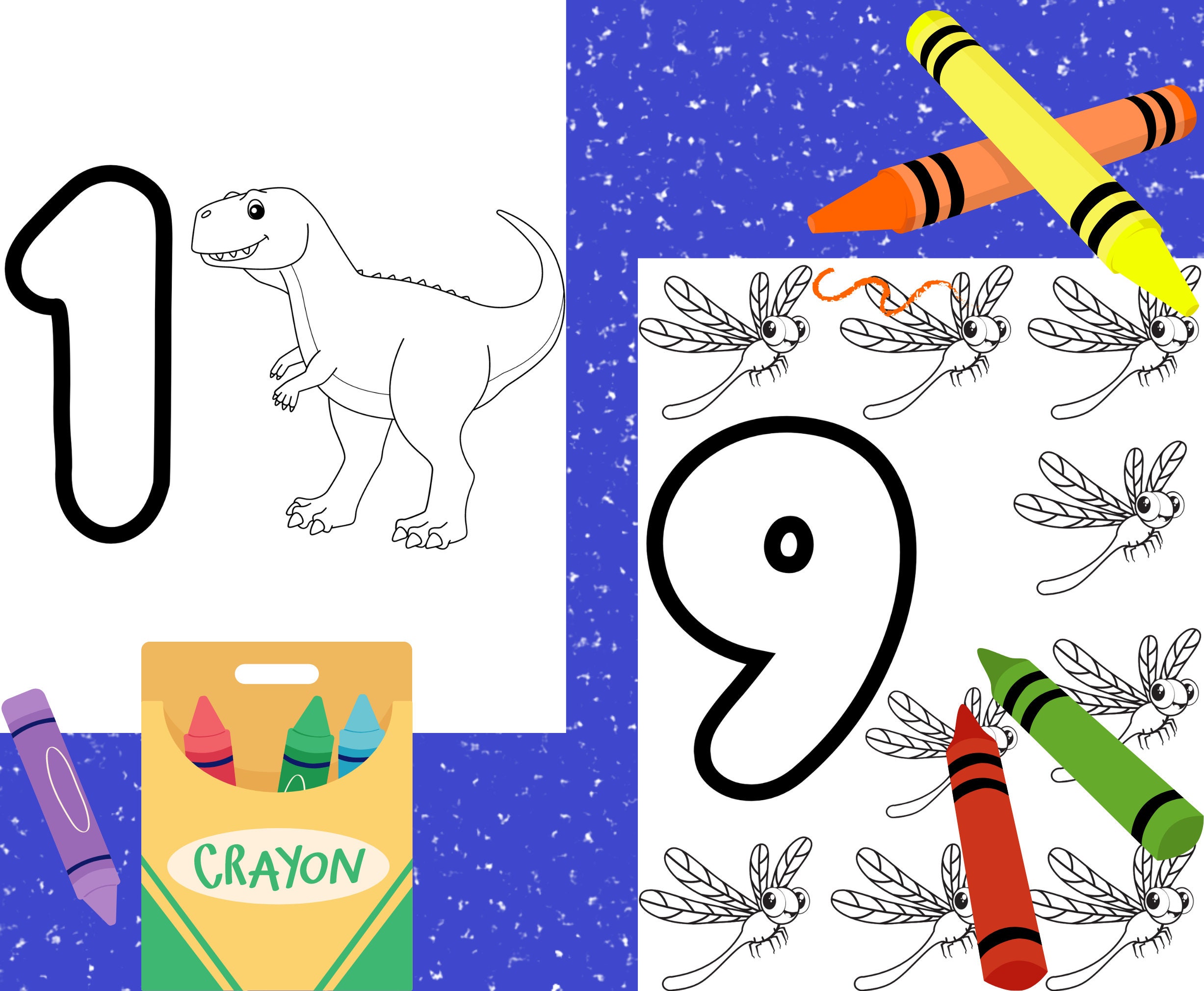 Alphabet Coloring Pages, Number Coloring Pages, Preschool and ...