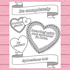 Love Bible Verse Coloring Pages, Love Coloring Pages, Sunday School ...