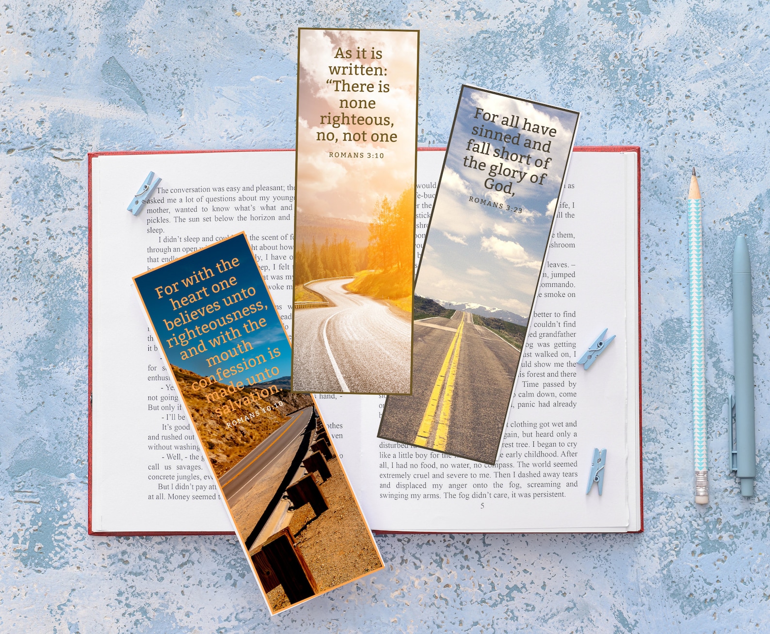 Romans Road Bookmark, Scripture Card, Romans Road Printable, Bible ...