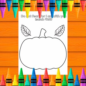 Christian Halloween Craft, Halloween Sunday School Craft, Decorate a ...