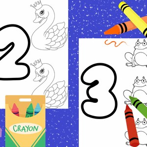 Alphabet Coloring Pages, Number Coloring Pages, Preschool and ...