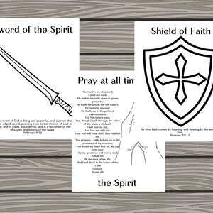 Armor of God Coloring Pages, Sunday School, Armor of God Craft, Sunday ...