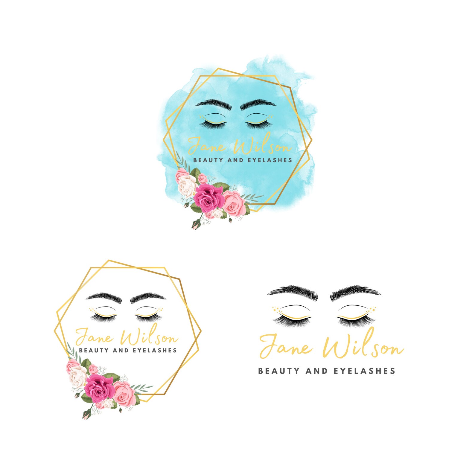 Brows Logo Design, Eyebrows Logo, Eyelash Logo, Logo Lash, Logo Design ...