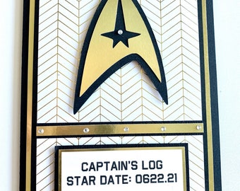 Captain Kirk Card | Etsy