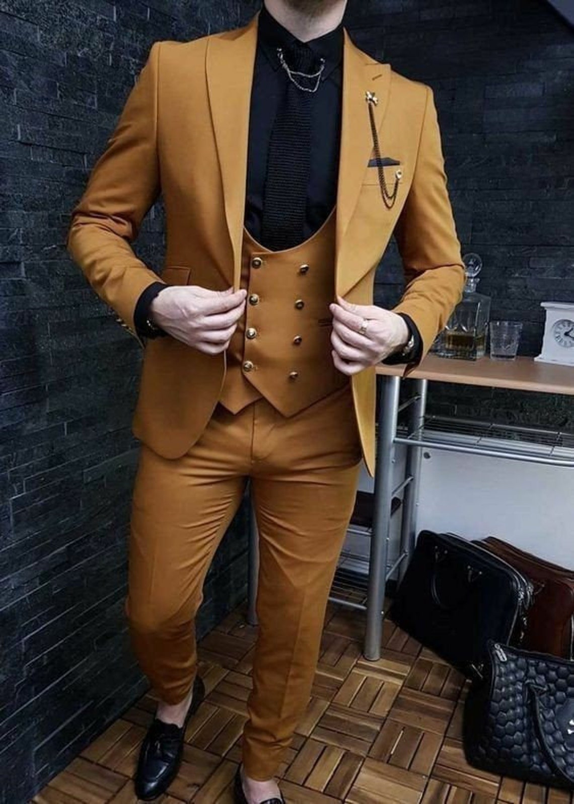 MEN SUIT Men Mustard Suit Men Wedding Suit Wedding Wear - Etsy