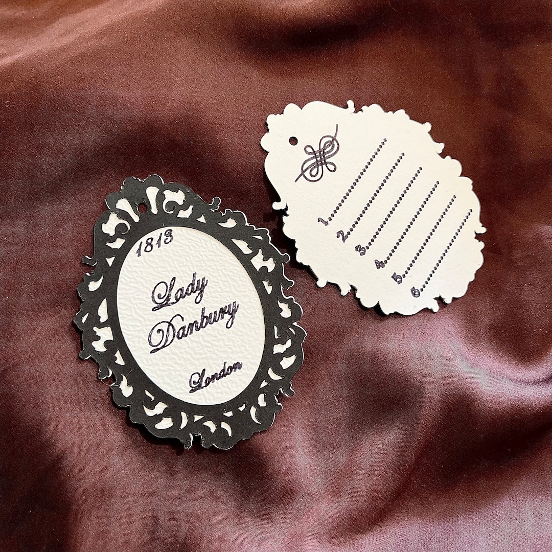 Bridgerton Dance Card Regency - Etsy